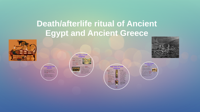 Death/afterlife ritual of Ancient Egypt and Ancient Greece by Laura Martyn