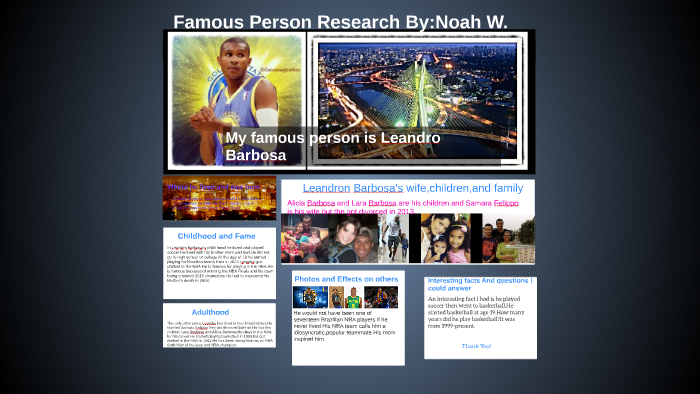 Famous Person Research by Noah Whitfield on Prezi