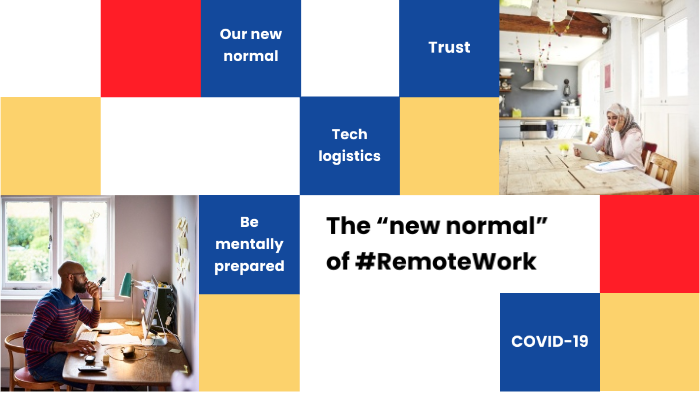 The “new normal” of #RemoteWork by Georgina Spittle on Prezi
