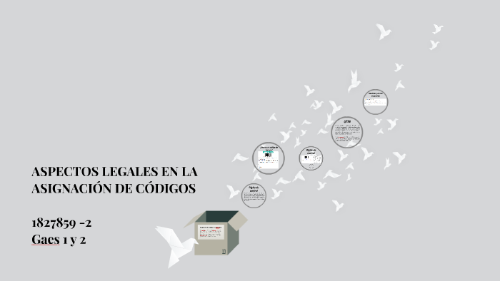 ASPECTOS LEGALES EN LA ASIGNACIÓN DE CÓDIGOS by Santiago Maldonado on Prezi
