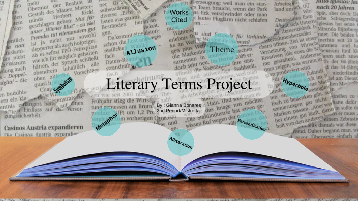 Literary Terms Project by Gianna Bonares on Prezi