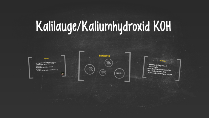 Kalilauge by Thomas Bachmaier on Prezi