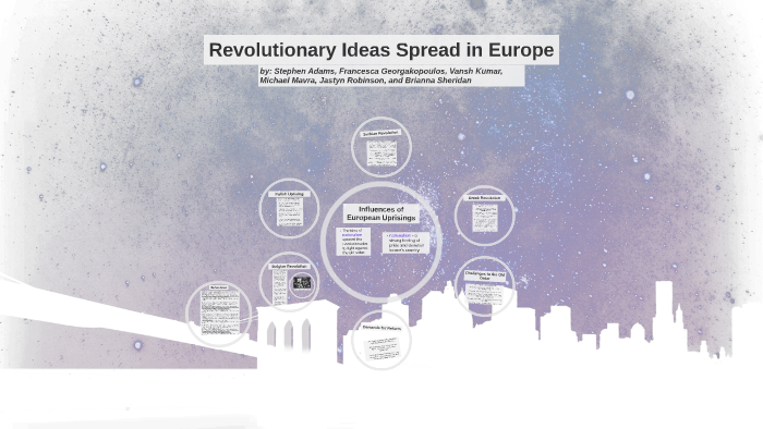 Revolutionary Ideas Spread in Europe by Jastyn Robinson on Prezi