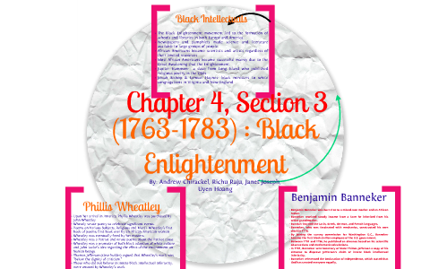 Chapter 4, Section 3 (1763-1783): Black Enlightenment by Janet Joseph ...