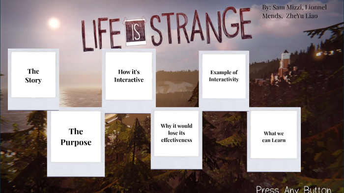 Life is Strange by Sam Mizzi on Prezi