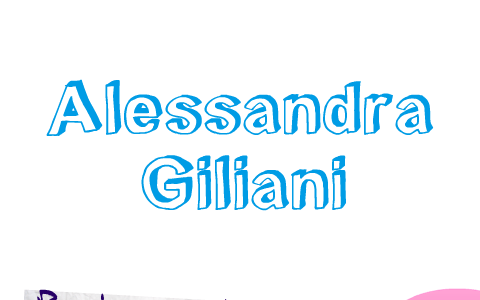 Alessandra Giliani by Caitlin Carnes on Prezi