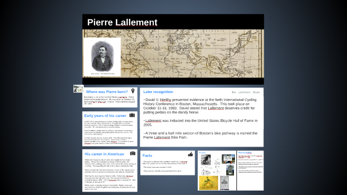 Pierre Lallement by reagan a on Prezi