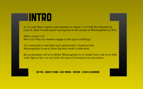 Metacognition by Kevin Bonasera on Prezi