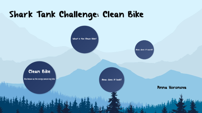 Shark Tank Challenge: Clean Bike by Anna Voronova on Prezi