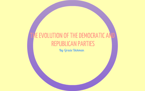 The Evolution of the Democratic and Republican Parties by Gracie D