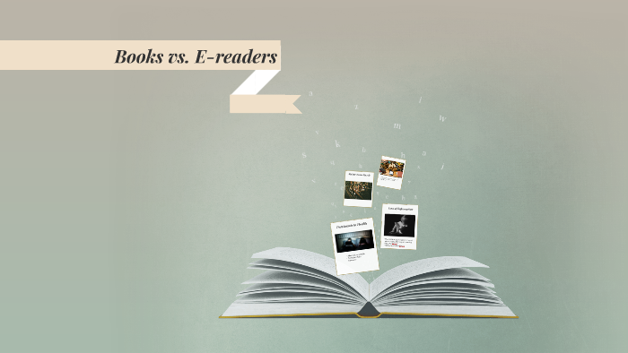 Books vs. E-readers by Kat M