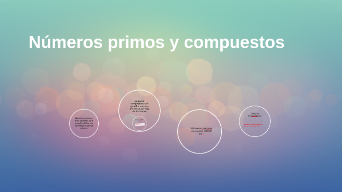 Números primos y compuestos by Hilda Gabriela Paiva on Prezi