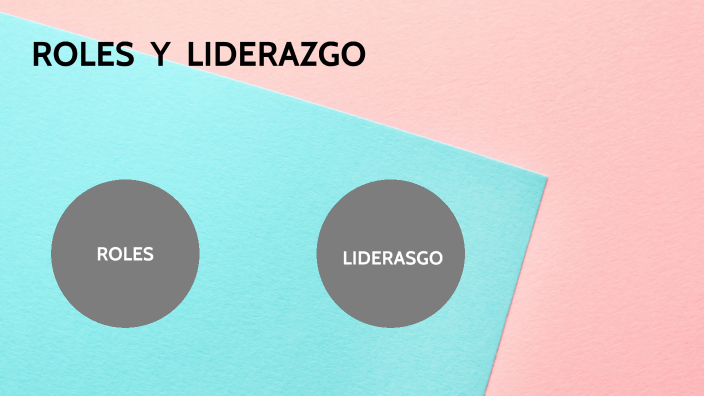 ROLES Y LIDERAZGO by leticia Renteria Diaz on Prezi