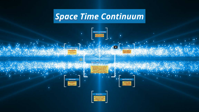 Space Time Continuum by Pranav Vasan on Prezi