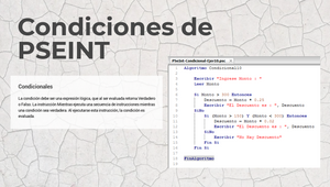 Condiciones de PSEINT by Fabian Rodas on Prezi Design
