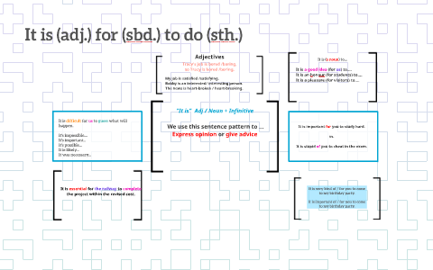 It is (adj.) for (sbd.) to do (sth.) by annie chan on Prezi