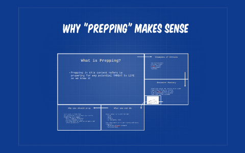 Why "prepping" makes sense by Russell Creger on Prezi