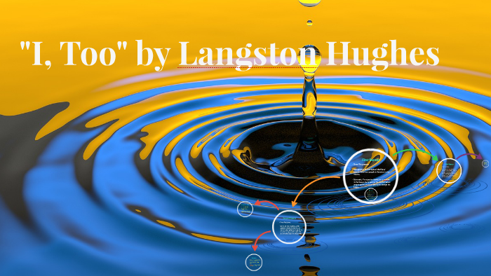 "I, Too" by Langston Hughes by Ron Ezra