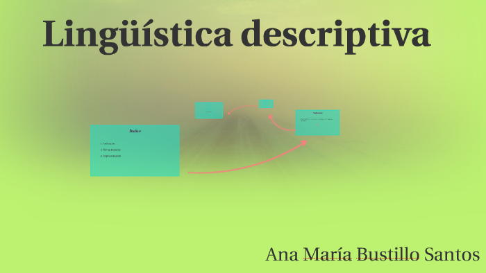 Lingüística Descriptiva by Ana Bustillo on Prezi
