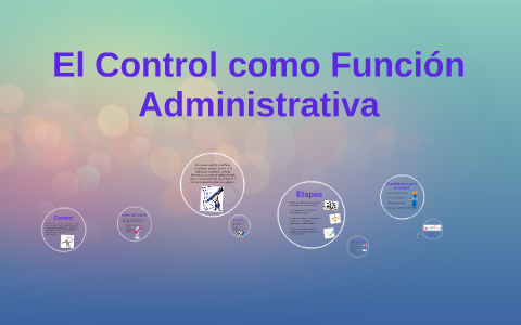 el control Como funcion administrativa by leidy yadine diaz aguirre on ...