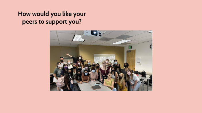 How would you like your peers to support you? by Allison Stermer on Prezi