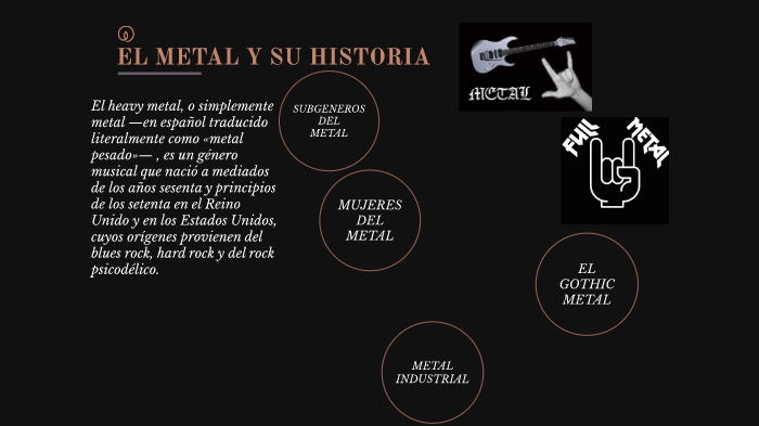 presentacion de tipos de metal musica by diego alejandro ...
