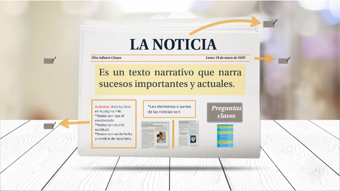 La noticia by Adhara Liliana Chapa Murillo on Prezi