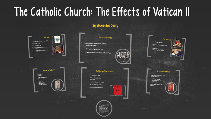 The Church: Before and After Vatican II by Alex Curry on Prezi