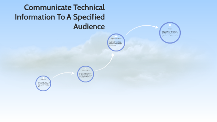 Communicate Technical Information To A Specified Audience by Minh Le on ...