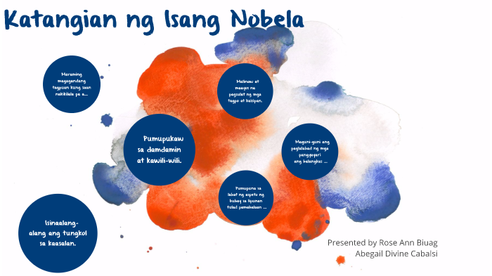 katangian ng nobela by ANN ALTAREP on Prezi