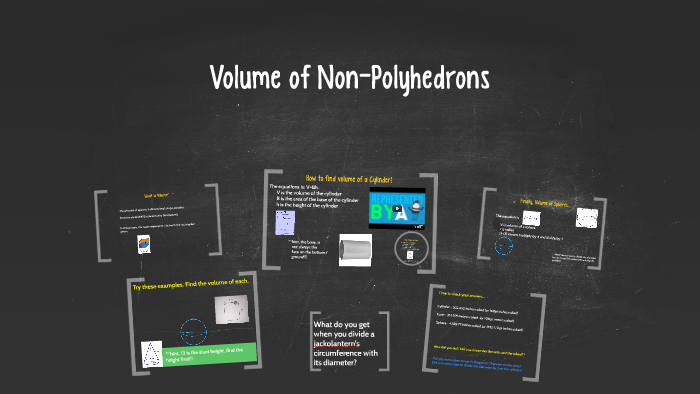 Volume of Non-Polyhedrons by Nicole Bowden on Prezi