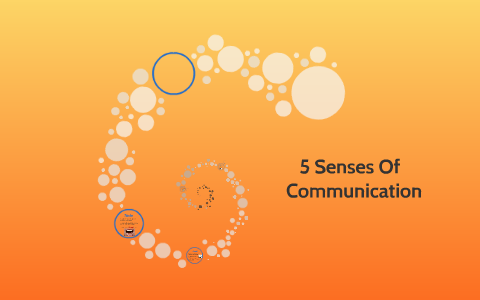 5 Senses Of Communication by Ashley Timbs on Prezi