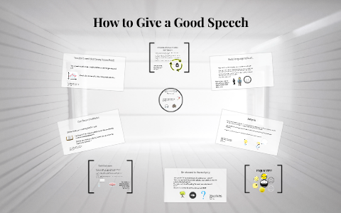 How to give a good speech by Hunter Thornton on Prezi