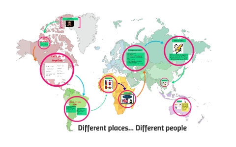 Different places... Different people (4th class) by Andreza Doroteu on ...
