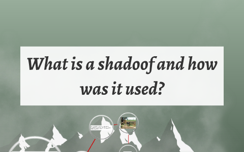 What is a shaduf and how was it used by Zach Schultz on Prezi