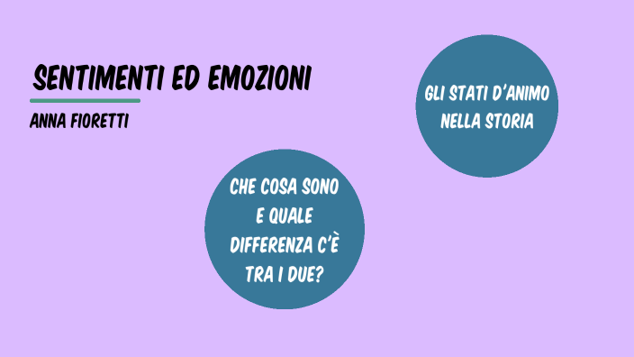 tesina di terza media - sentimenti ed emozioni by Anna Fioretti on Prezi