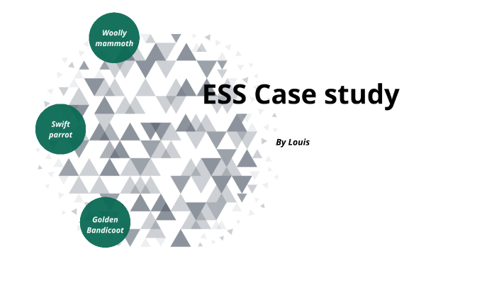 ESS case study by Louis Langoulant on Prezi