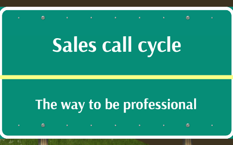 Sales call cycle by mahmoud alngaar on Prezi