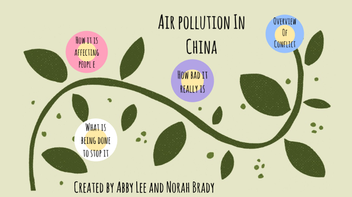 Air Pollution In China by Abigail Lee on Prezi