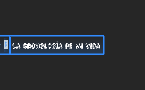 La cronología de mi vida by Thomas C on Prezi