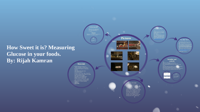 Science Fair Project: Measuring Glucose by Rijah Kamran on Prezi