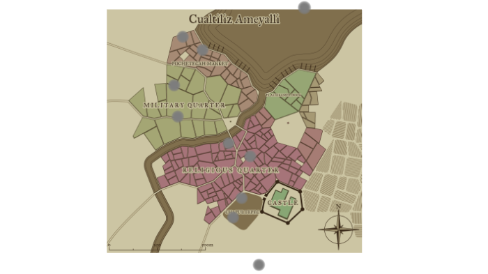 Fictional Aztec City Map by Ajay Toor on Prezi