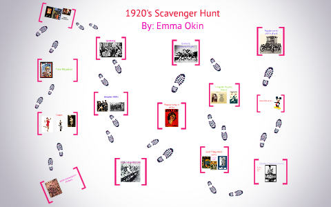 1920's Scavenger Hunt by Emma Okin
