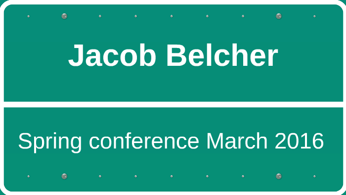 Jacob Belcher by jacob B on Prezi