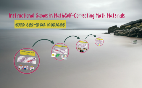 Instructional Games in Math:Self-Correcting Math Materials by Irma ...
