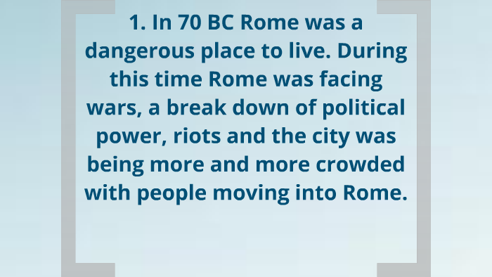 Caesar and Augustus 11.1 by Melanie Barron on Prezi