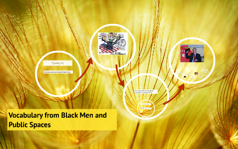 Vocabulary from Black Men and Public Spaces by Arriana Johnston on Prezi