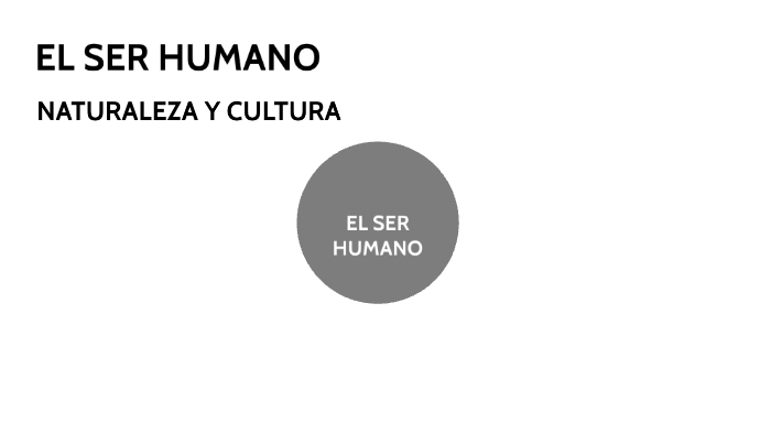 El ser humano: Naturaleza y cultura by Matias Ramírez on Prezi