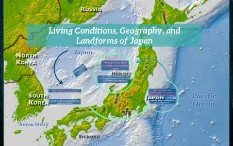 Living Conditions, Geography, and Landforms of Japan by Renee Neufer on ...