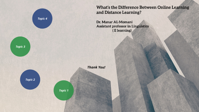 What’s the Difference Between Online Learning and Distance Learning? by ...
